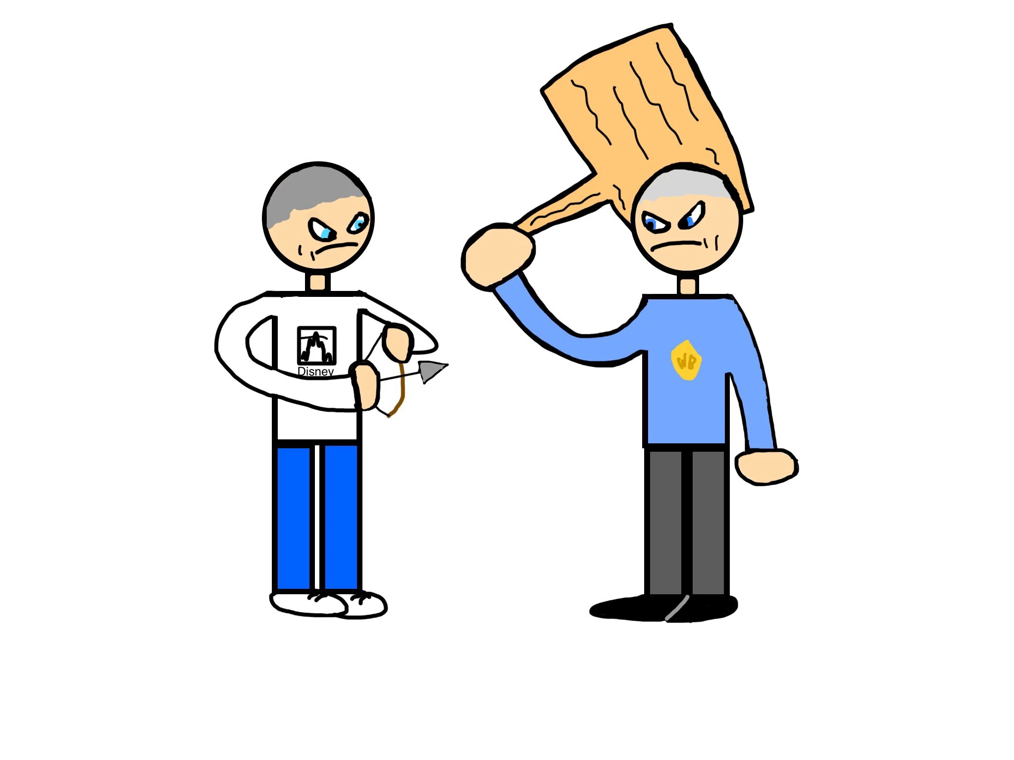 Disney vs. Warner Bros. (Human version) | Fandom
