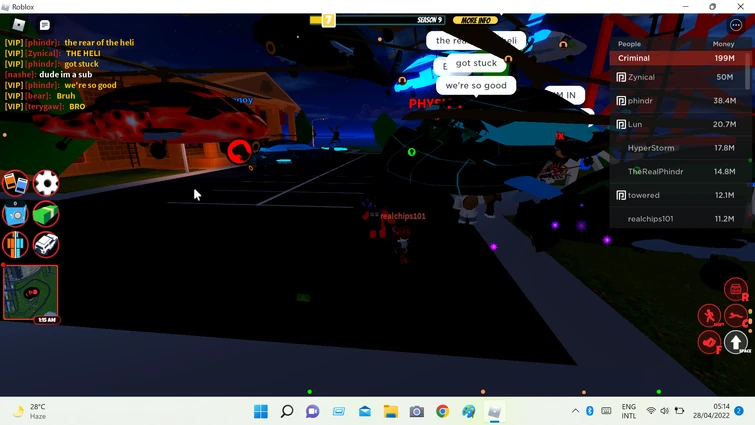 I met Phindr in his server. | Fandom