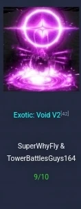 PLEASE ADD EXOTIC : VOID ALREADY | Fandom