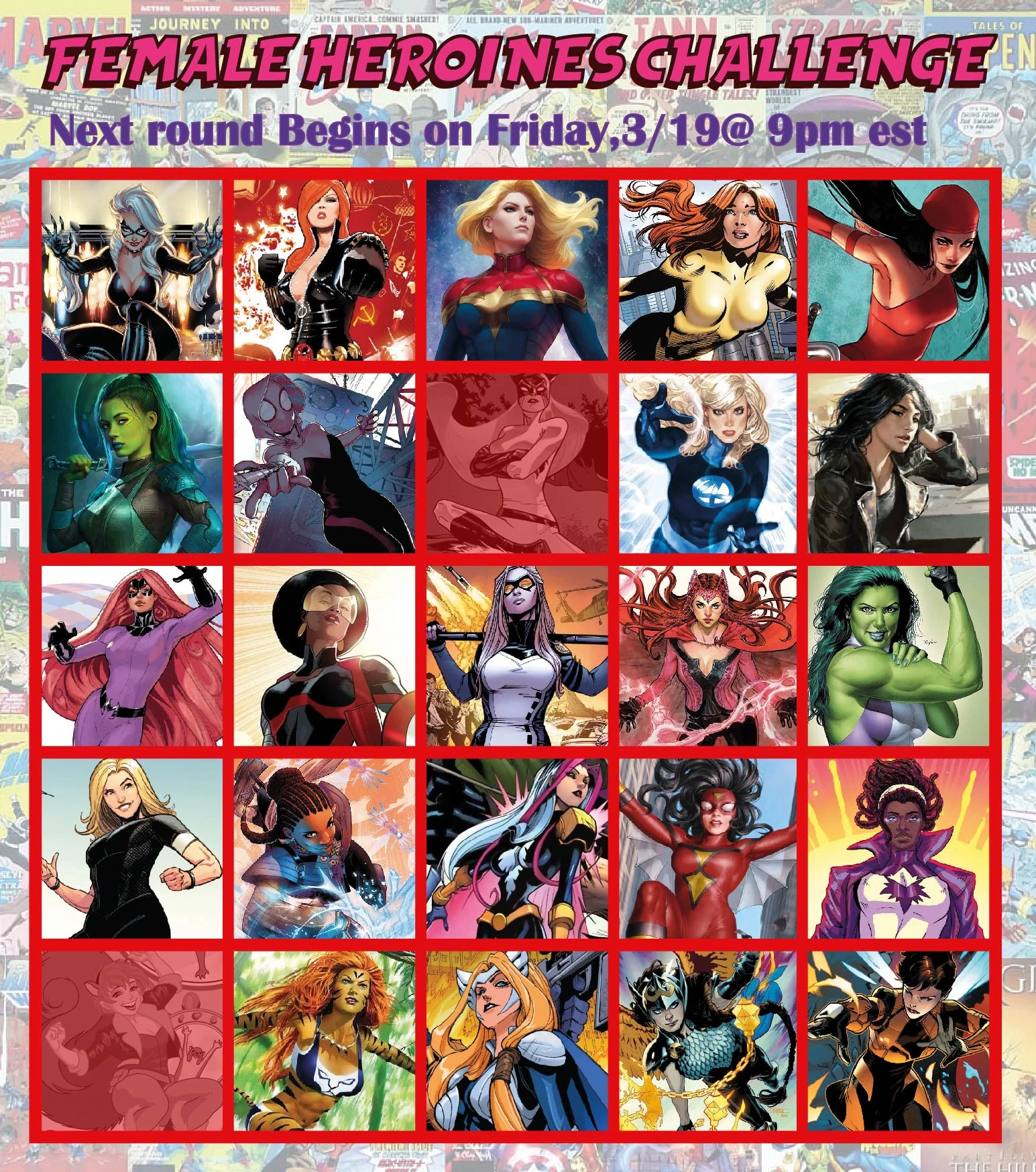 Best Female Heroine : ROUND 3 | Fandom