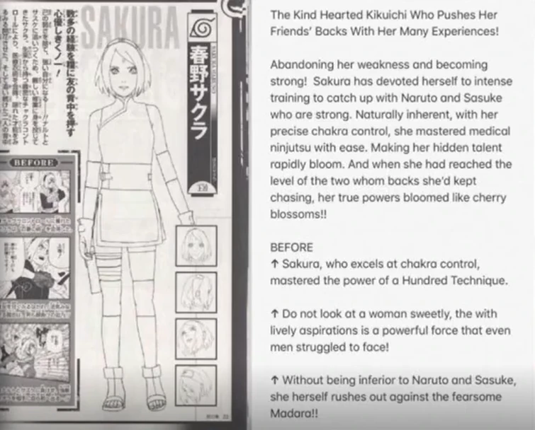 Base Sakura = Six Paths Naruto??? | Fandom