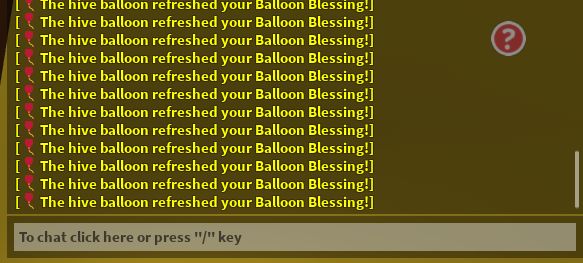 [🎈The hive balloon refreshed your Balloon Blessing!] | Fandom