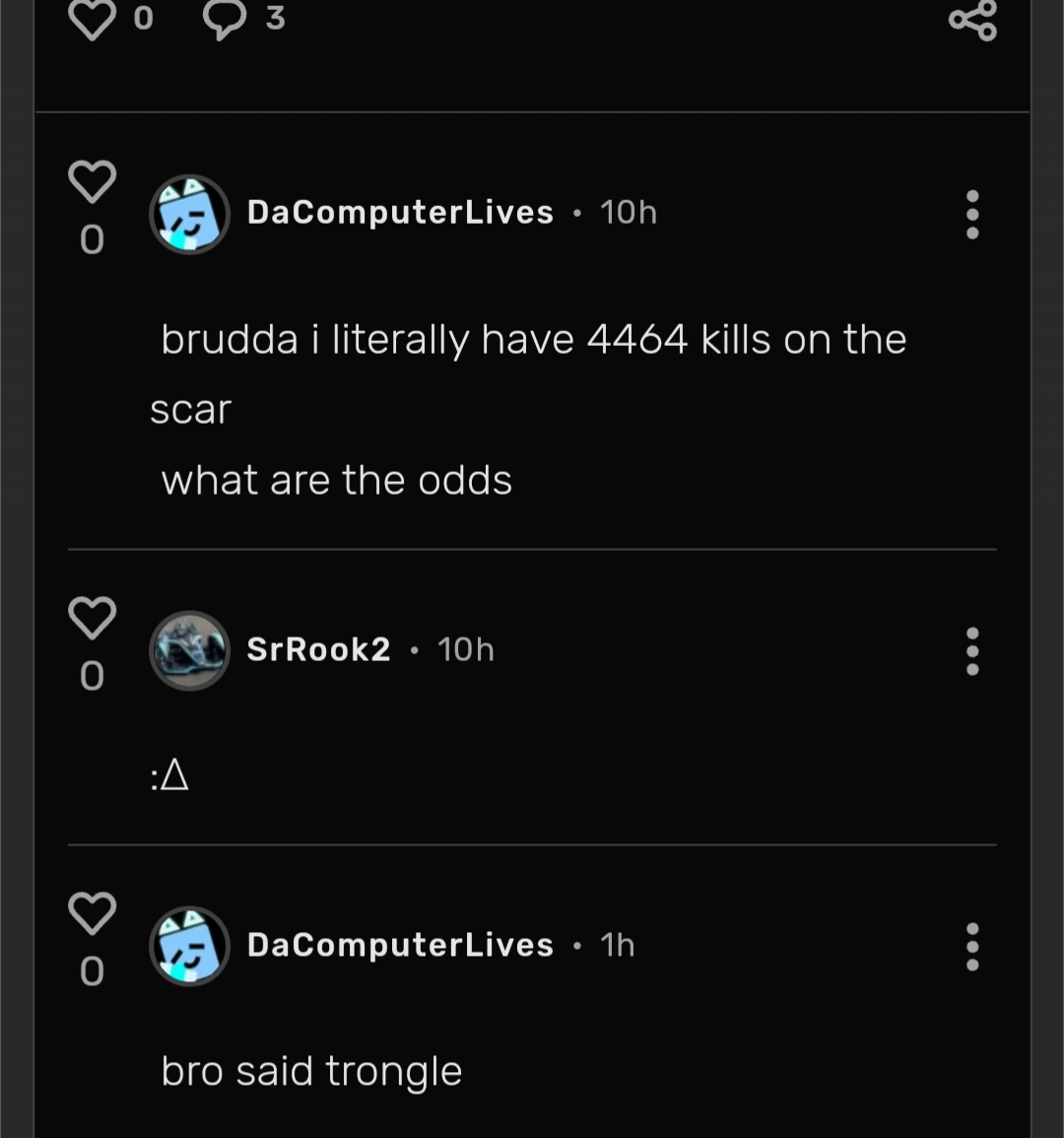 :∆ Bro said trongle | Fandom