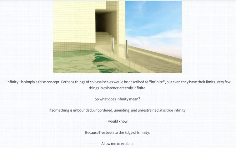 "True Infinity" is such a rare sight to behold... | Fandom