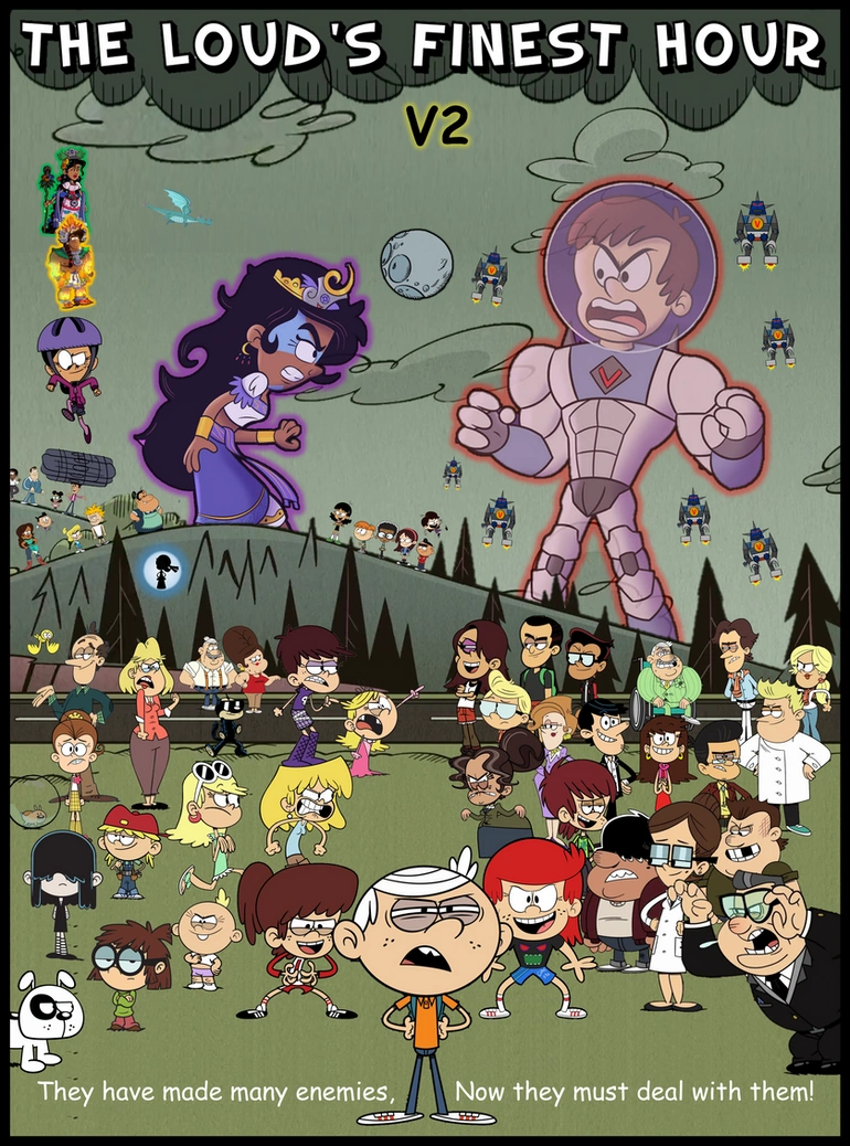 The Loud's Finest Hour v2 - Promotional Poster | Fandom