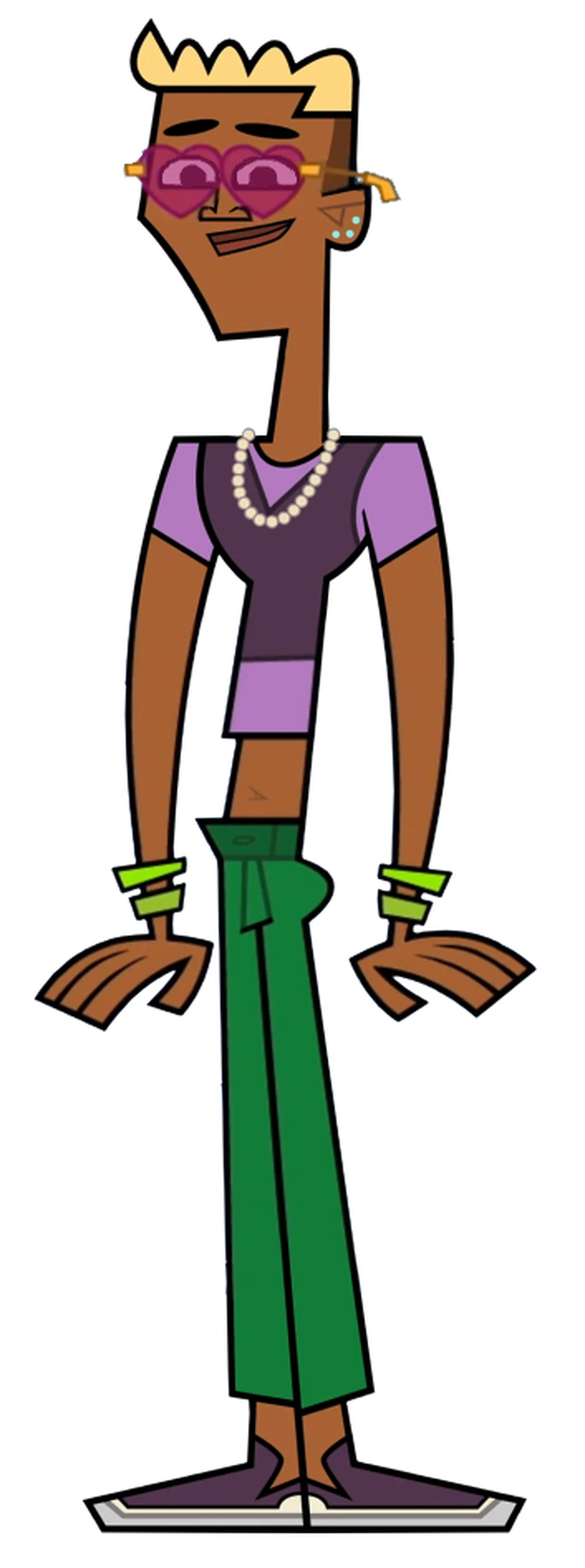 Every alternate costume in the Total Drama reboot I made into vectors ...