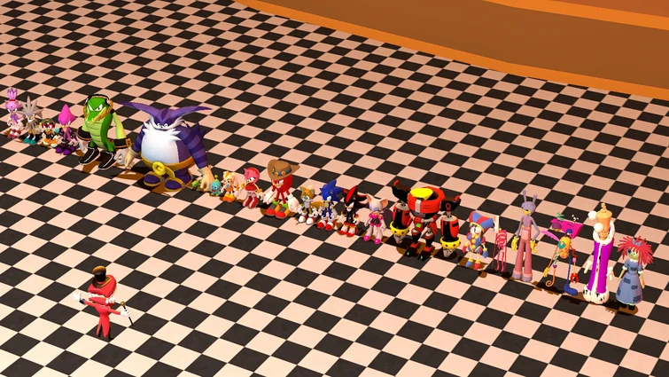 Sonic and his friends in the Digital Circus! | Fandom