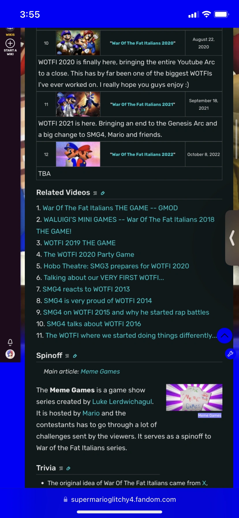 The actual date? | Fandom