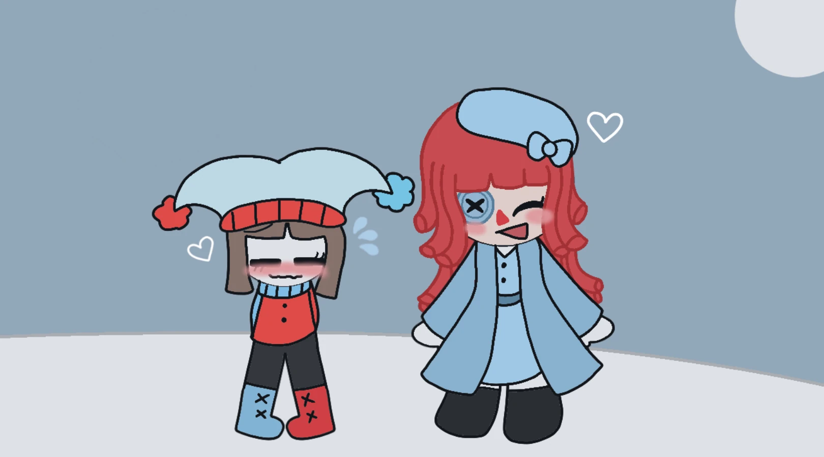 Jesterdoll in the snow | Fandom