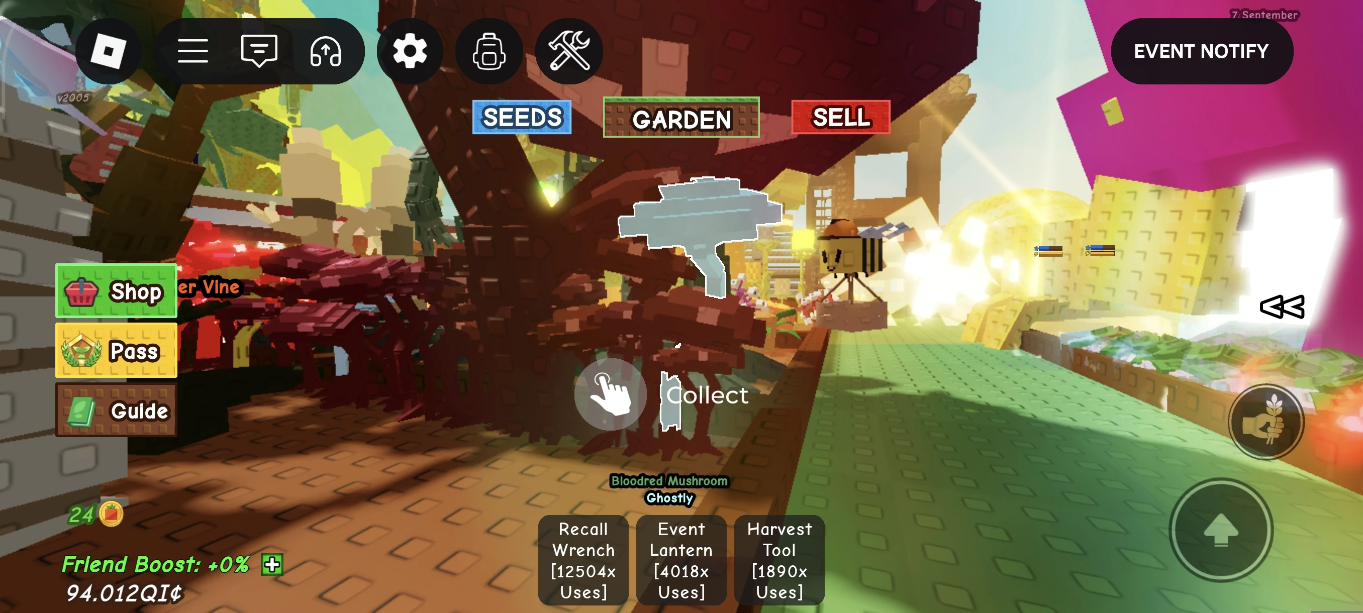 Dark Spriggan applies ghostly mutation to crops? | Fandom