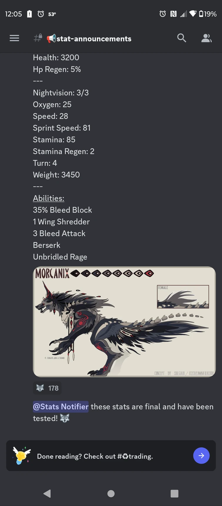 Morcanix stats | Fandom