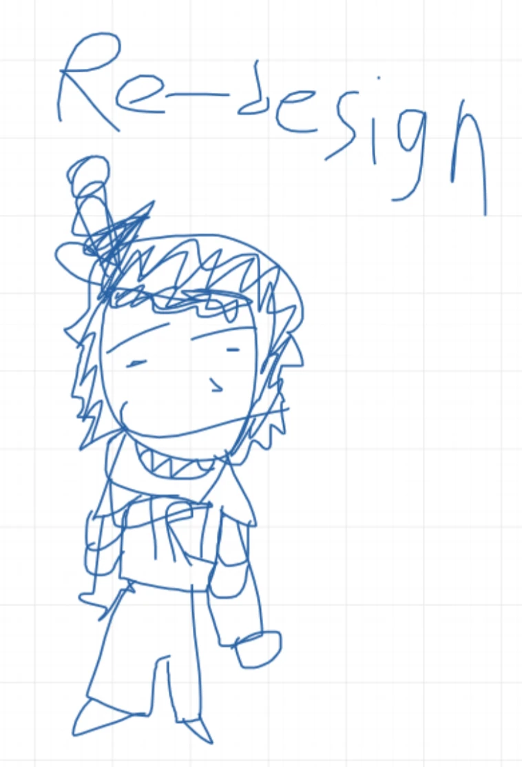 triangley human redesign | Fandom