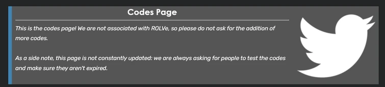 add codes to wiki | Fandom
