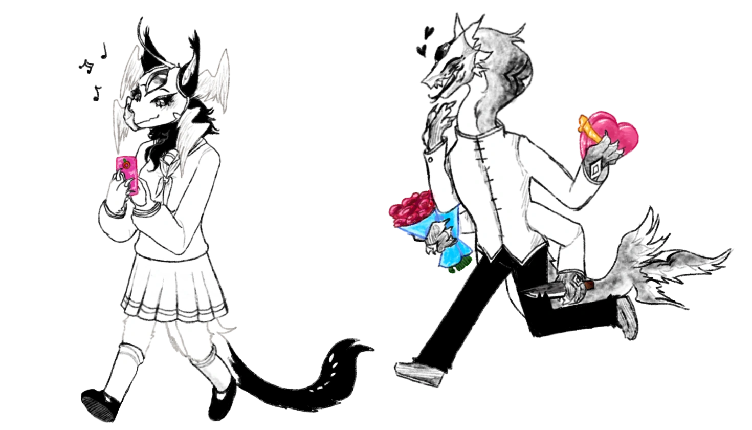 Some call it stalking, I say walking just extremely close behind ...