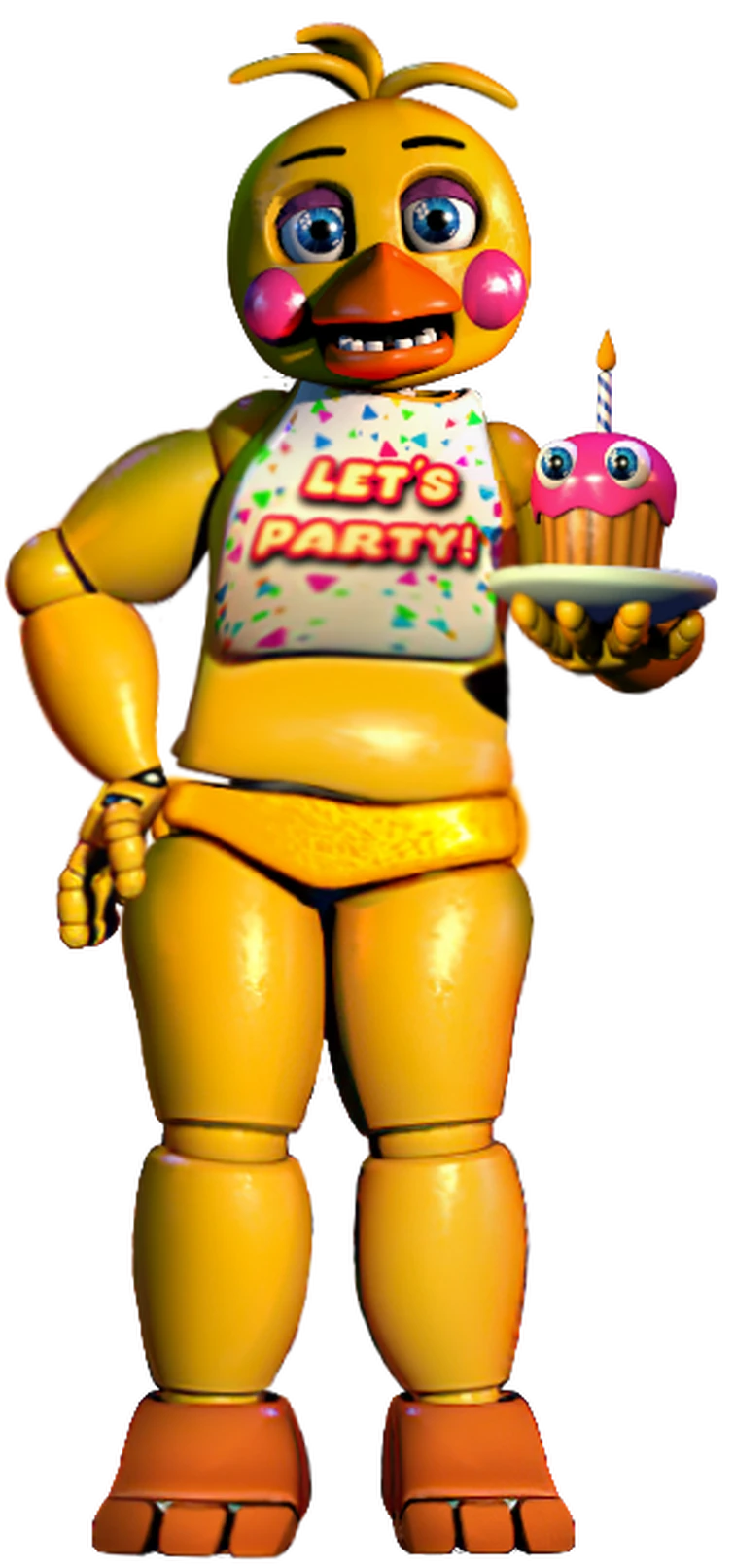 since i hate toy chicas design i changed it just a tiny bit | Fandom