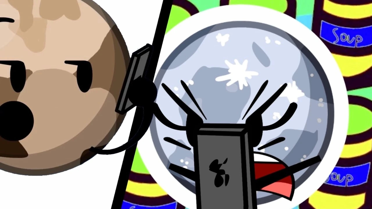 This is how we can do like these planets like bfdi with voice actors ...