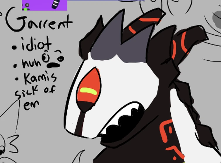 drawing gnolrok everyday for a month day 8: garrent | Fandom