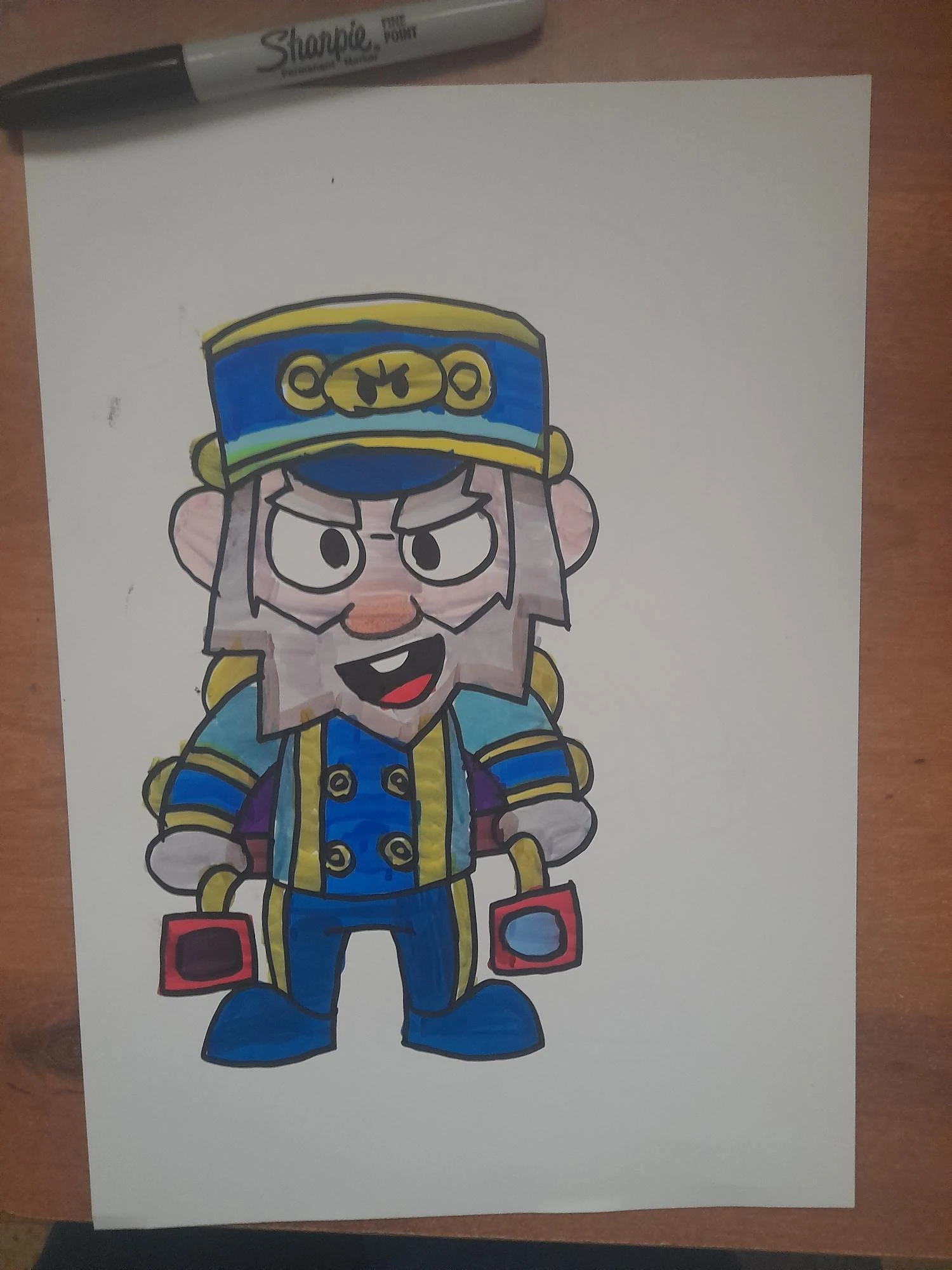 My drawing of Bellhop Mike | Fandom