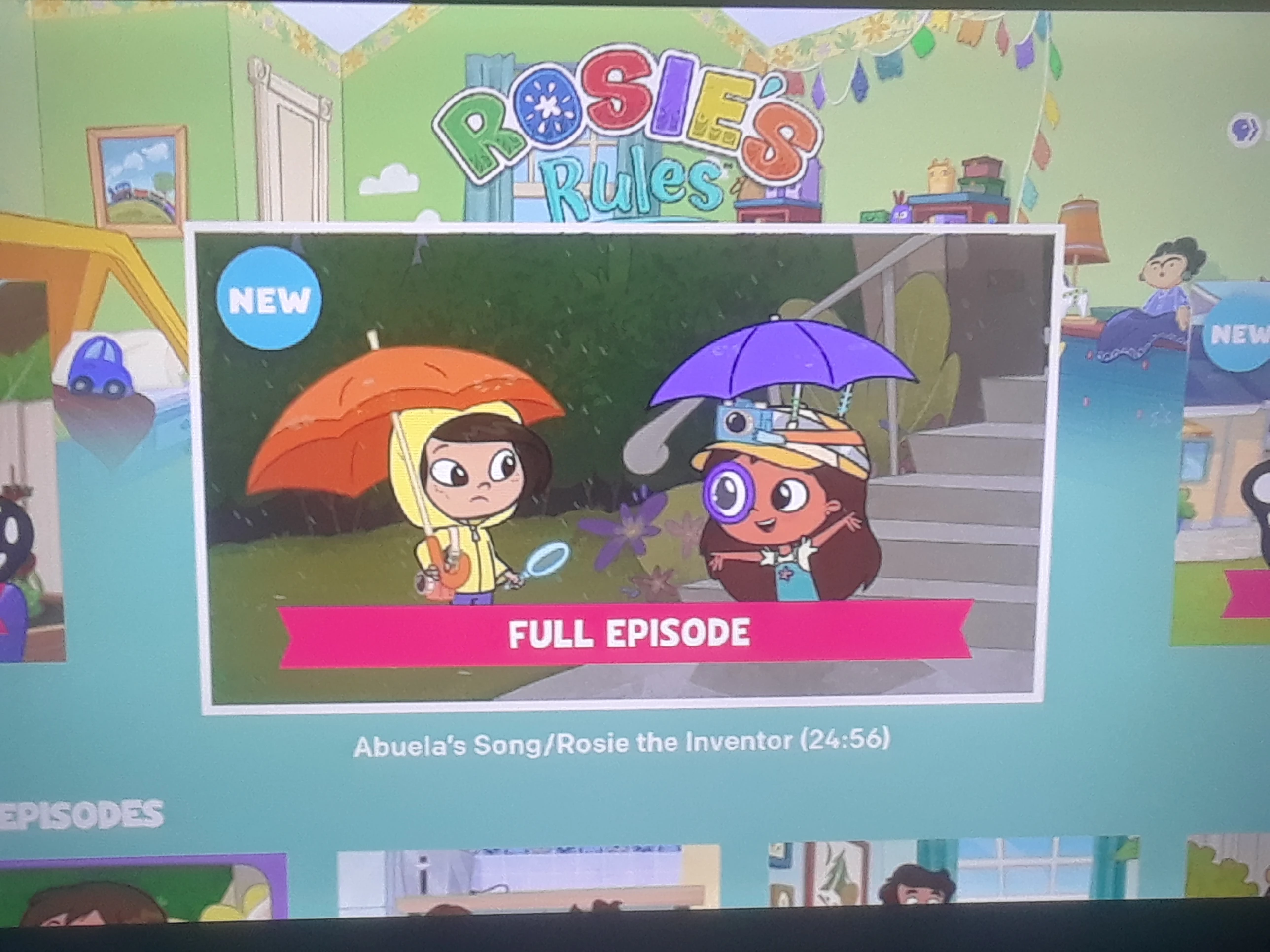 New Episodes are out Today and Season 1 Finale of Rosie's Rules | Fandom