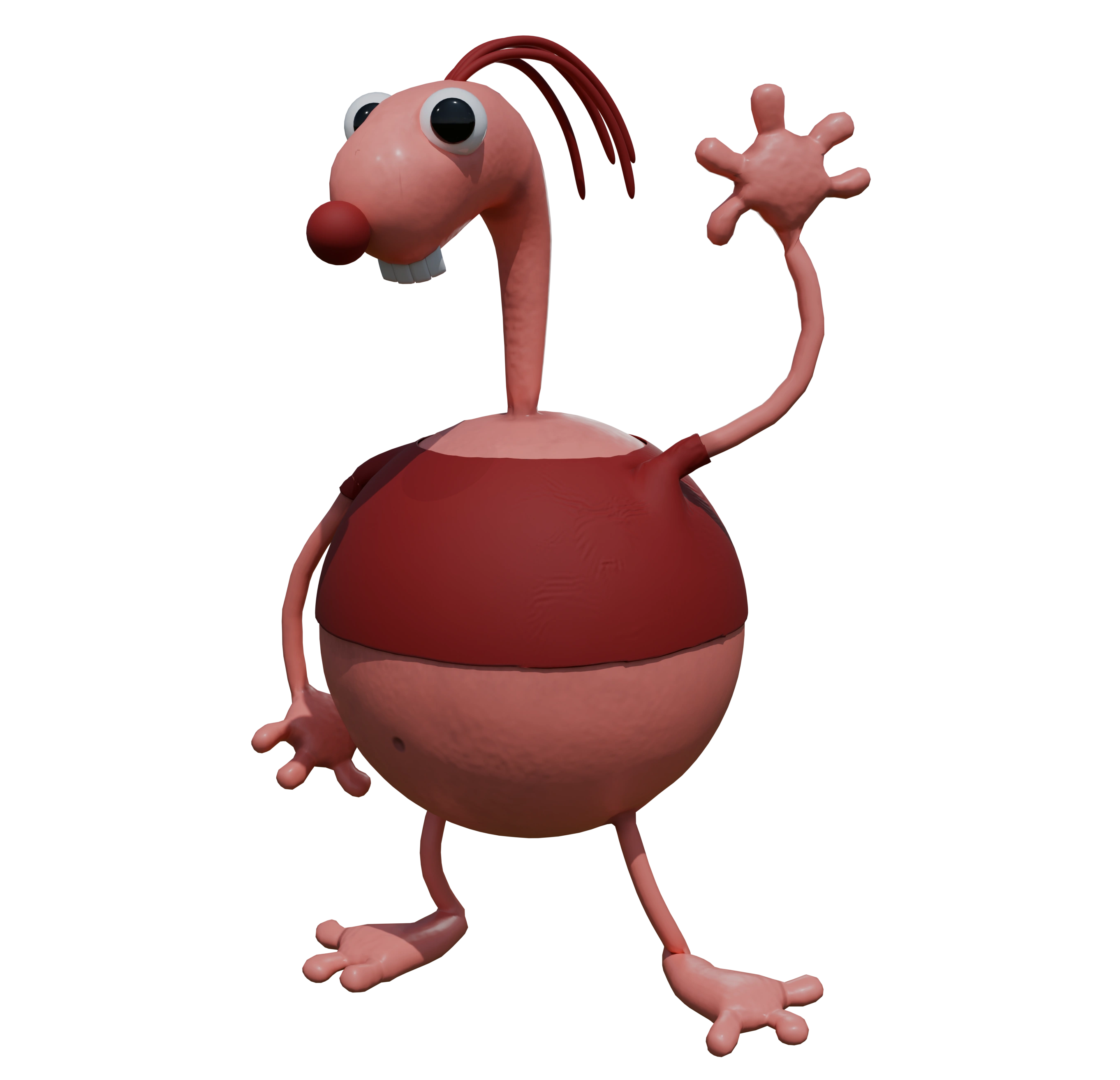 here's my 3d model of Oony Balloony! | Fandom