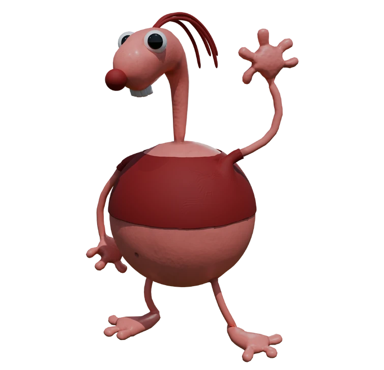 here's my 3d model of Oony Balloony! | Fandom