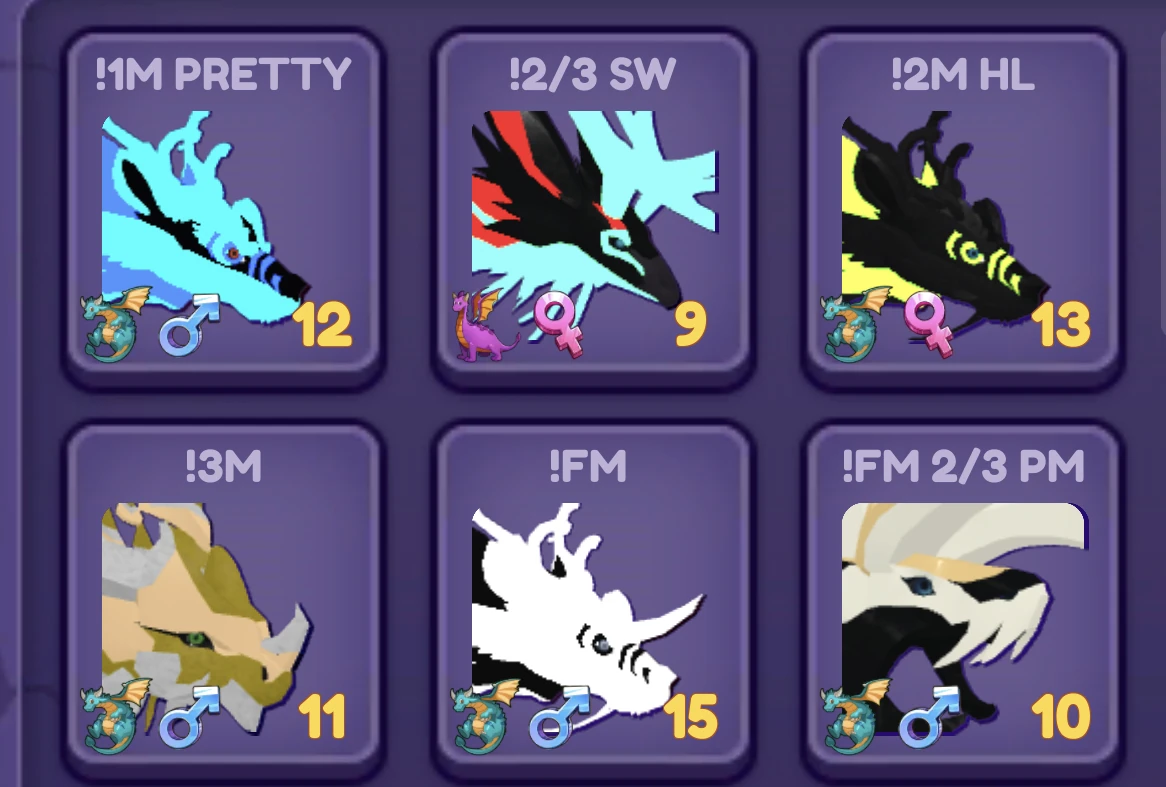 TRADING INVENTORY!! :) | Fandom