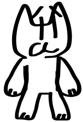 I drew syobon's idle in my style | Fandom