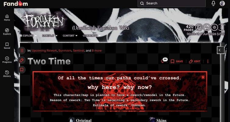 Discuss Everything About FORSAKEN Wiki | Fandom