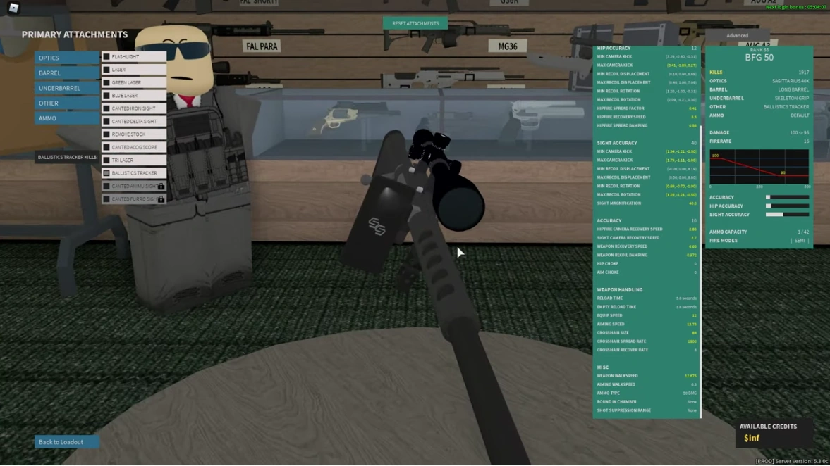 My Favorite BFG 50 Setup | Fandom