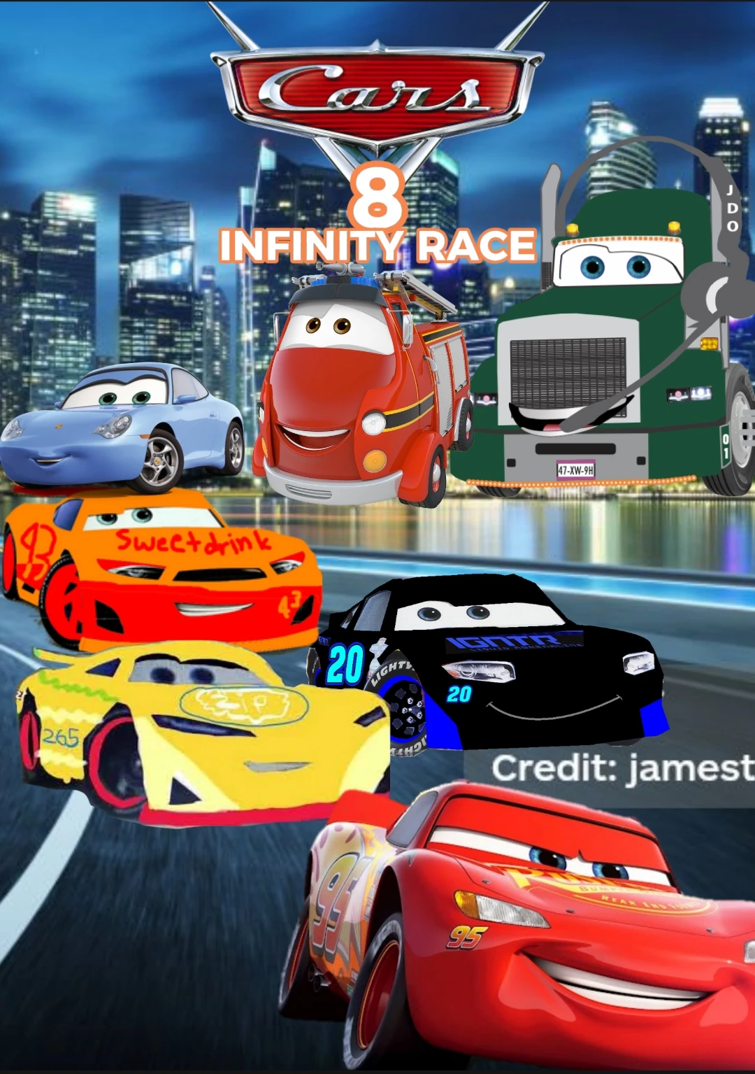 Cars 8, Cars 9, Cars 10 (2043-2057) Poster Disney Pixar Movies | Fandom