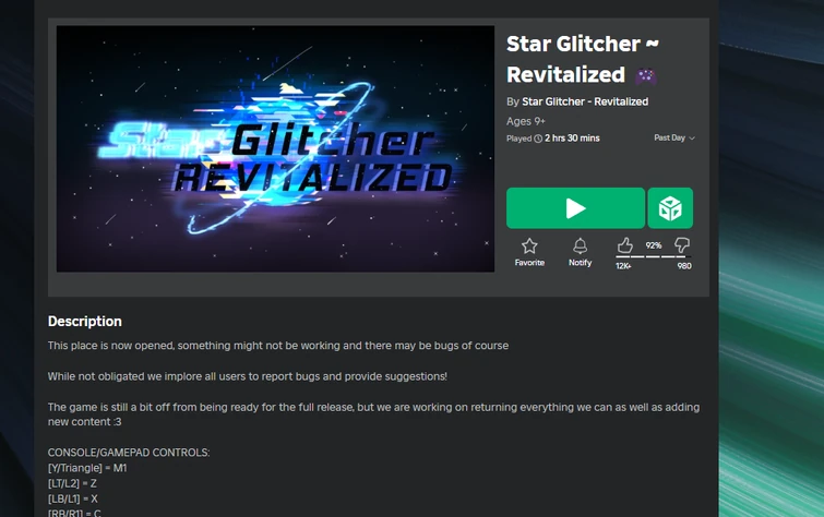 Discuss Everything About Star Glitcher ~ Revitalized Wiki | Fandom