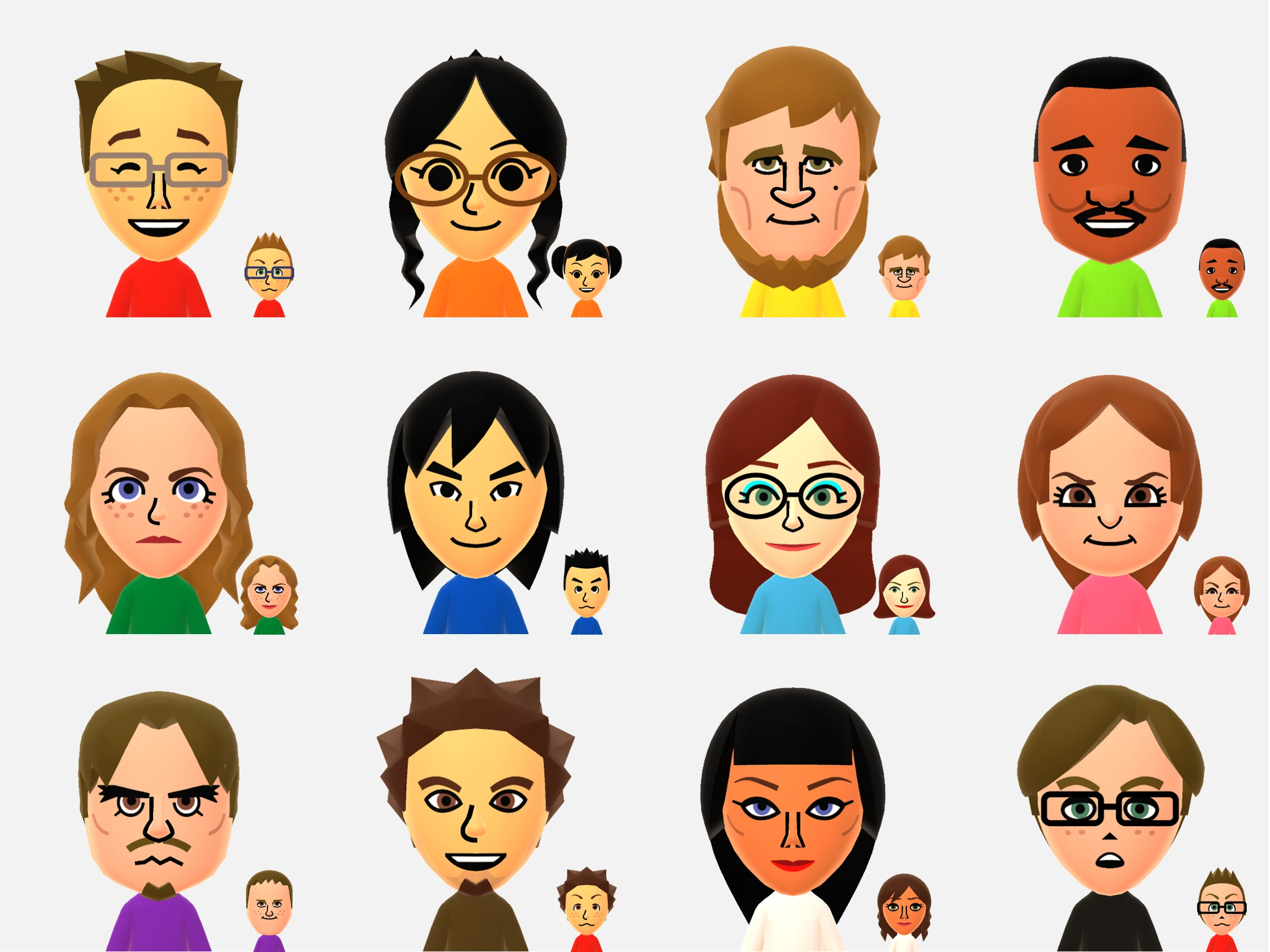 I attempted to remake all the Wii Music Miis. | Fandom