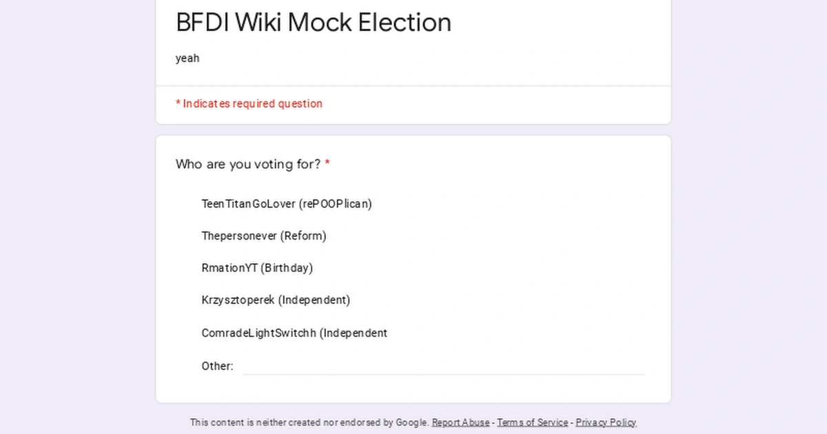 candidates argue why the people should vote for you | Fandom