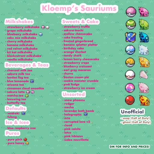 Taking themed saur SWAPS | Fandom