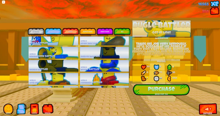 just unlocked bugle battler | Fandom