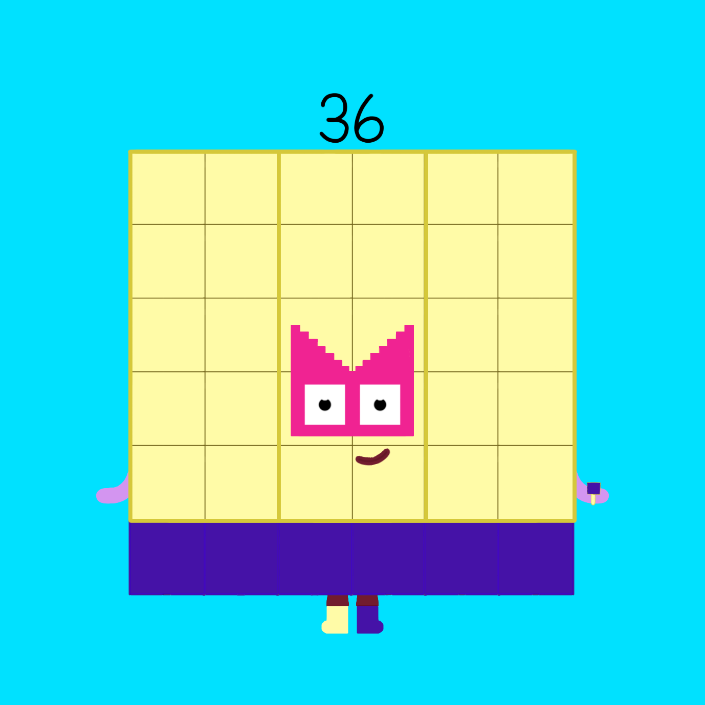 I did someone's request again which is Numberblock 36! | Fandom