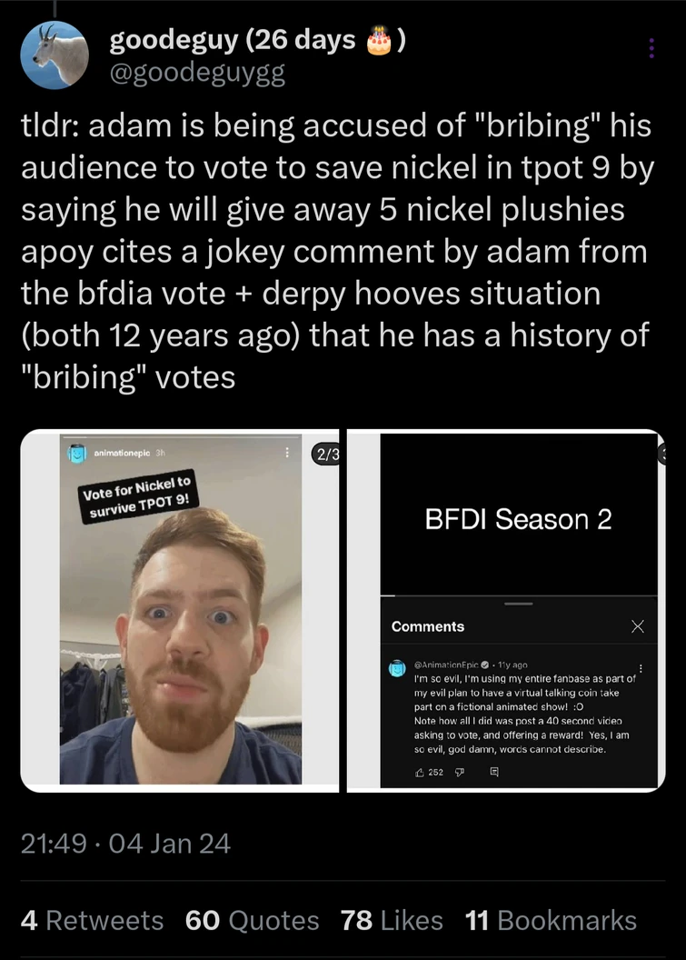 Dude (somewhat implied tpot 10 voting spoilers) | Fandom