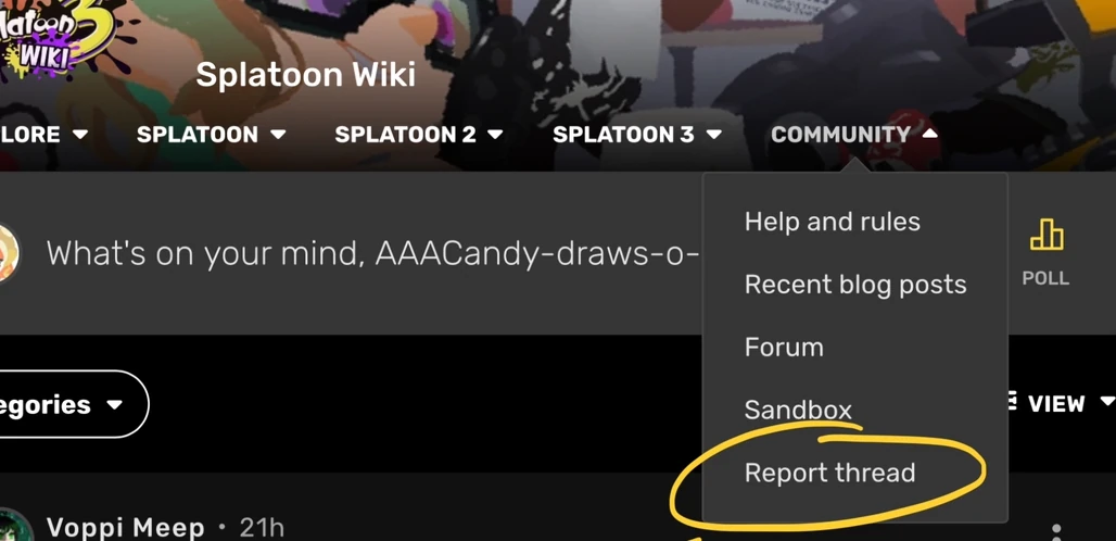 Regarding reporting posts | Fandom