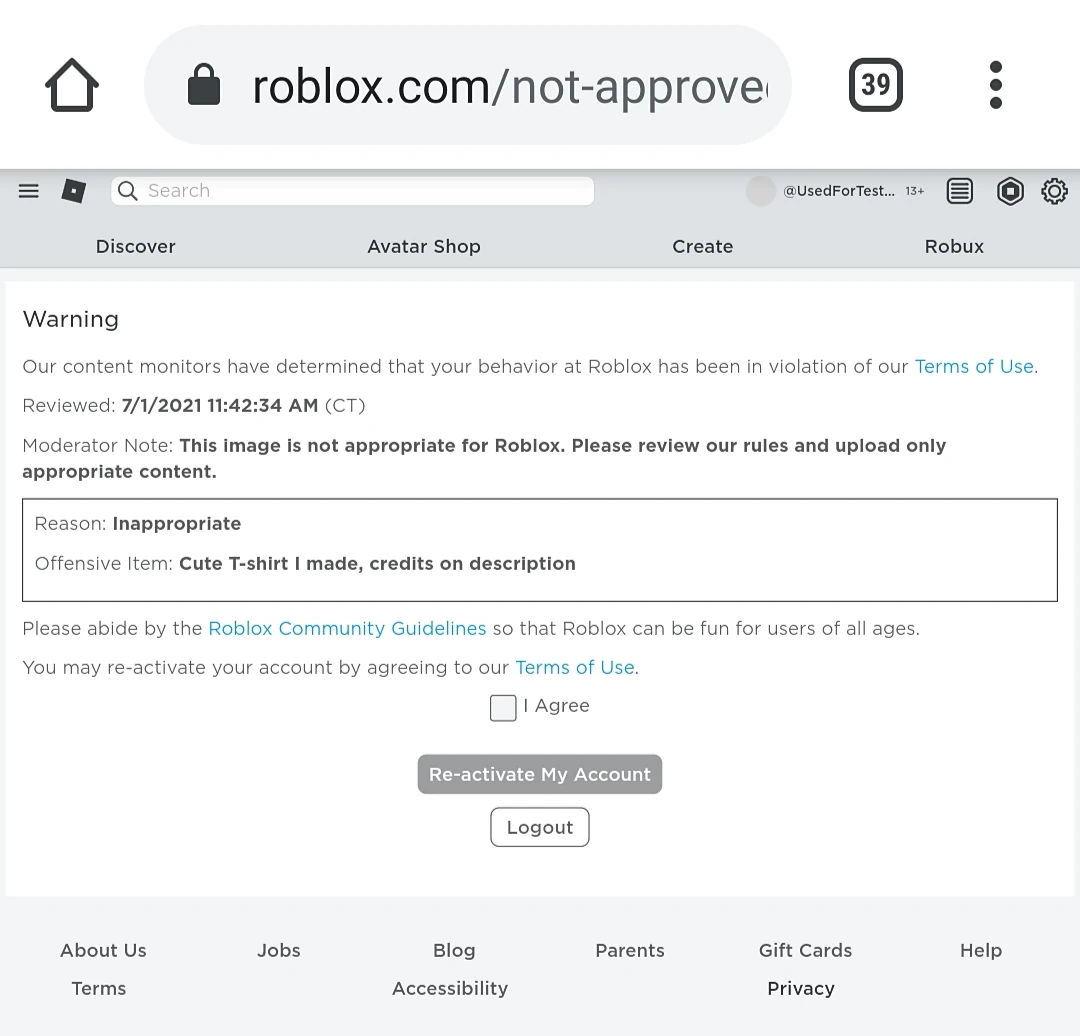 Roblox Moderation is crap! | Fandom