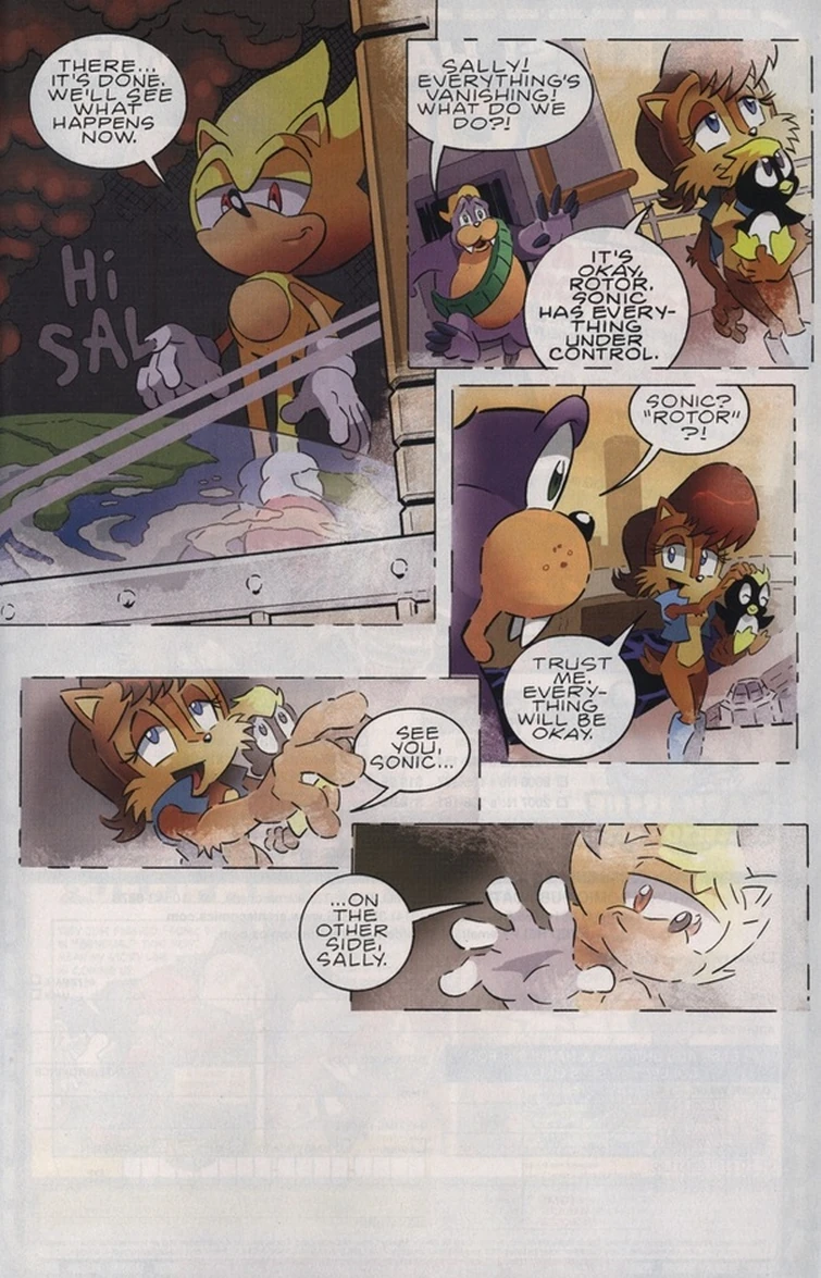 Scaling Archie Sonic (Pre-Super Genesis Wave) | Fandom