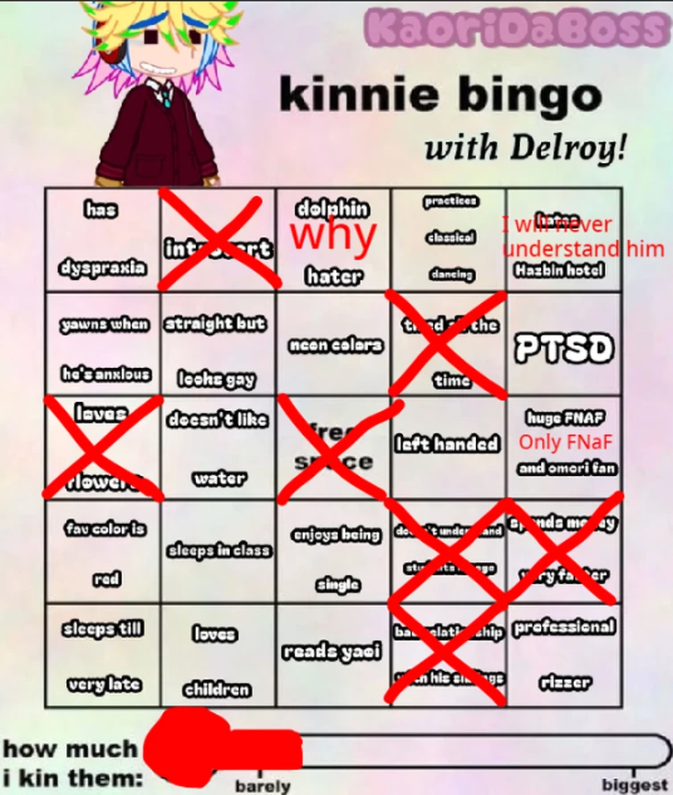 Kinnie bingo!💫 | Fandom
