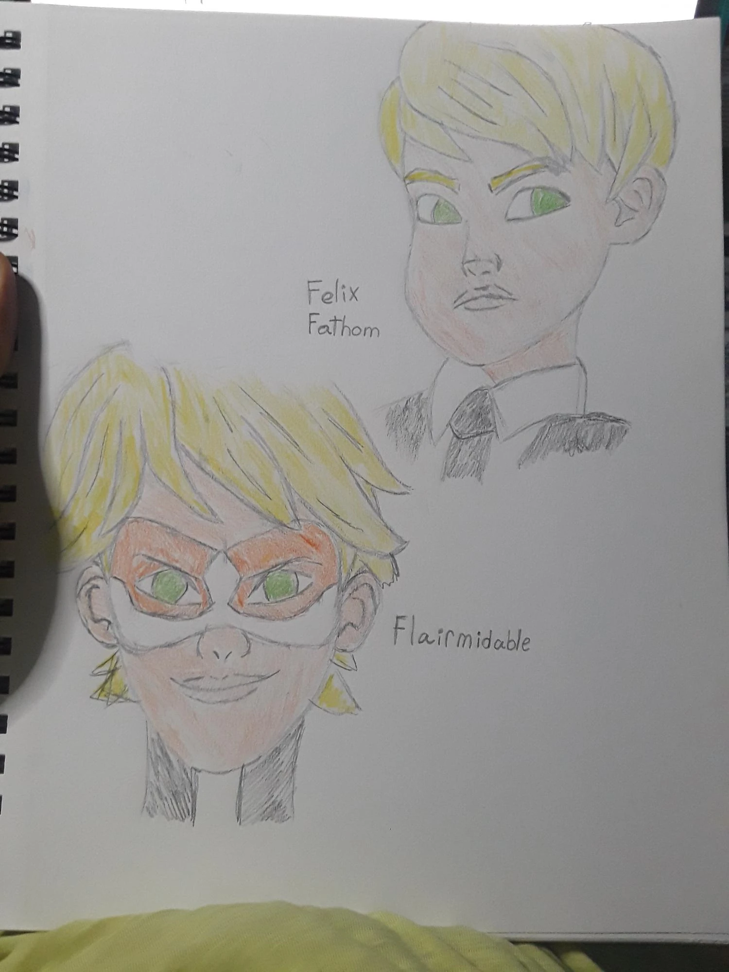 Felix Fathom/Flairmidble from Miraculous ladybug | Fandom
