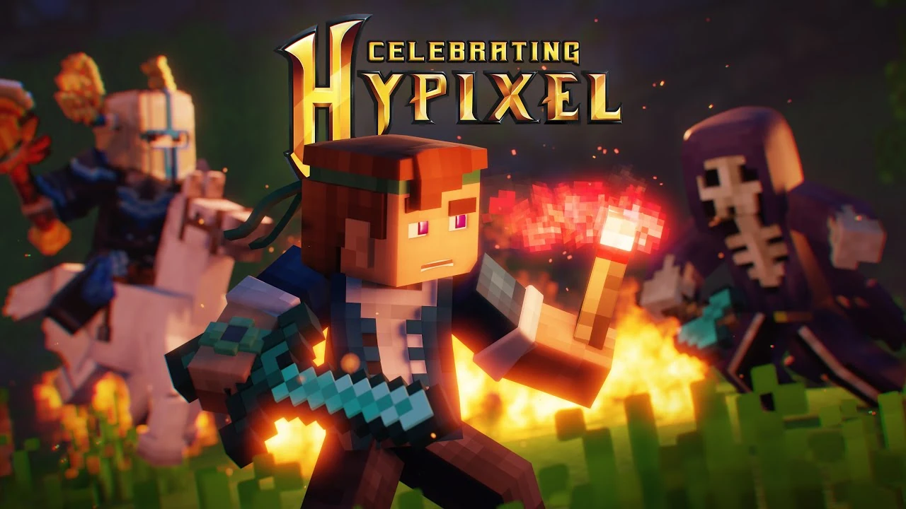 Technoblade is in Hypixel's anniversary animation | Fandom