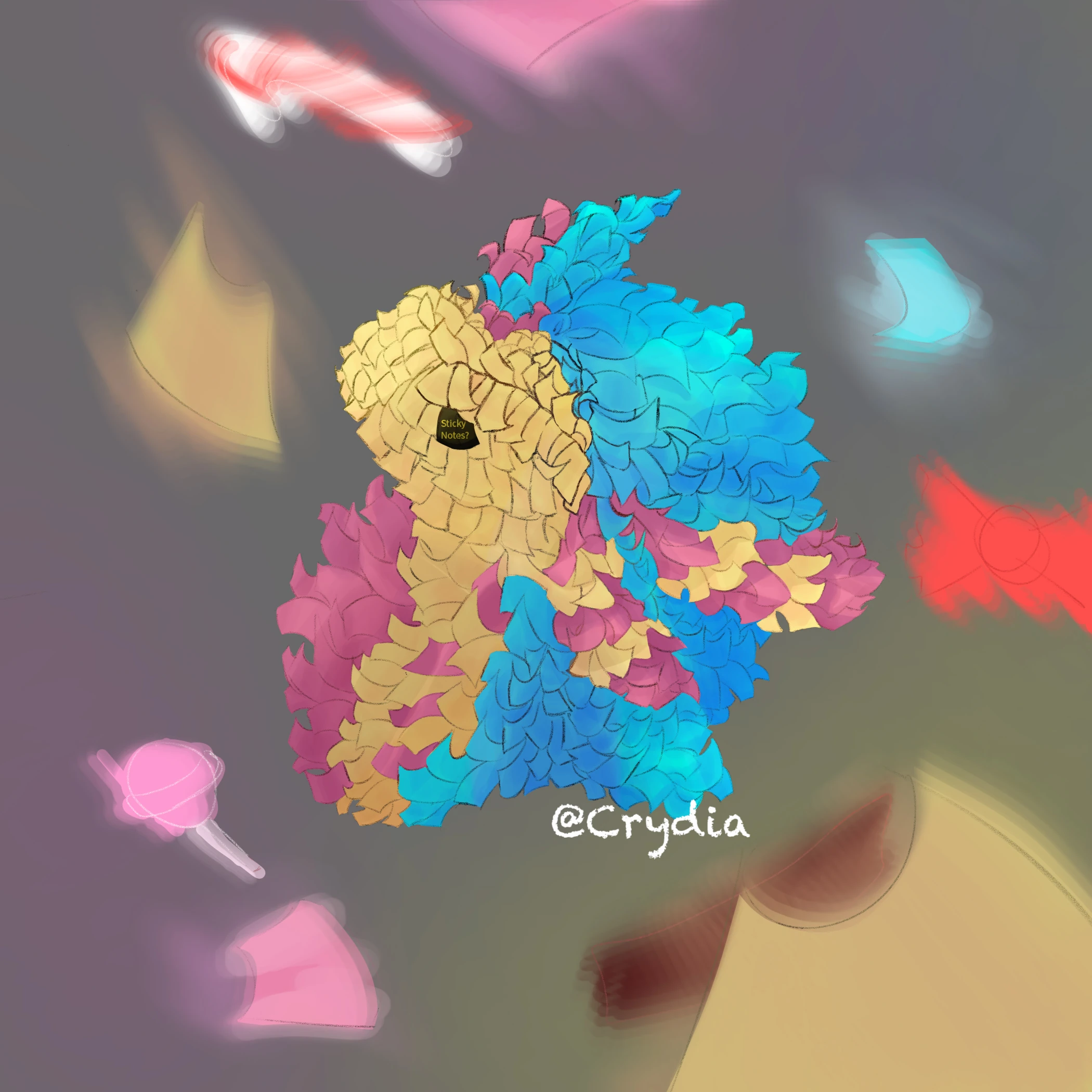 Piñata or sticky notes? | Fandom