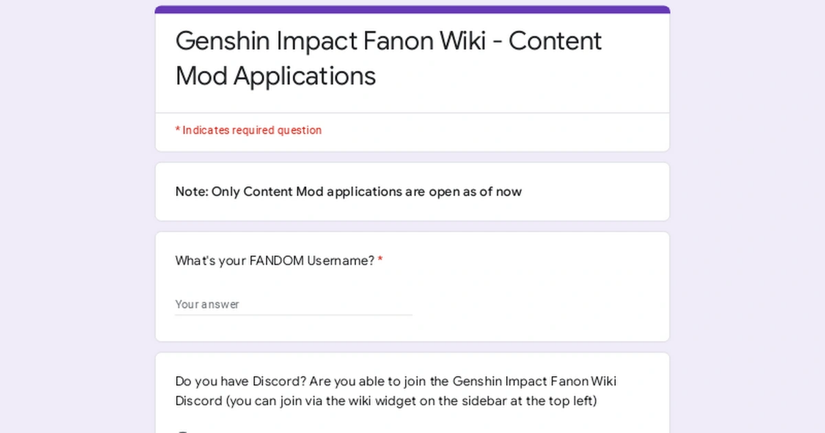 Content Moderator Applications are Open! | Fandom