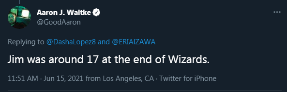 Would Jim be 18 by ROTT? | Fandom