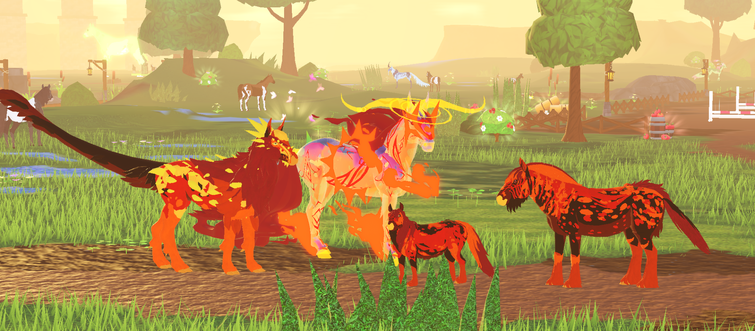 Lunar and solar mutations + magma horses | Fandom