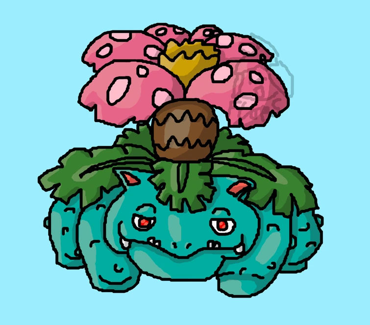 Pokemon 003 Venusaur fanart | Fandom