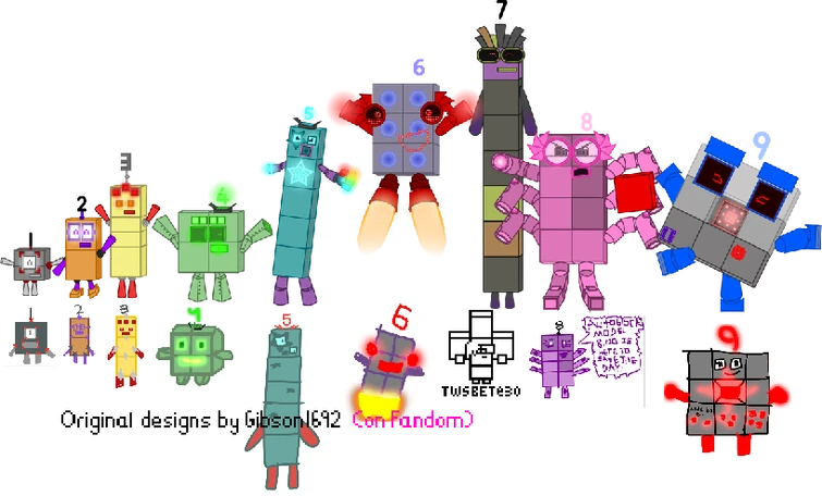 Robotic Numberblocks 8-9 | Fandom