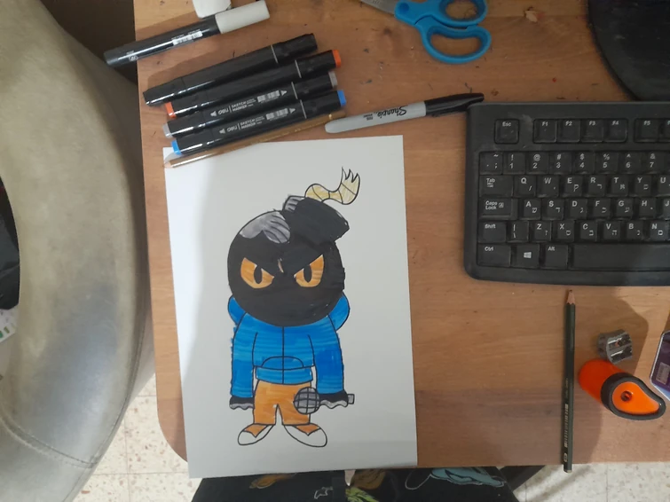 My drawing of Chibi Whitty | Fandom